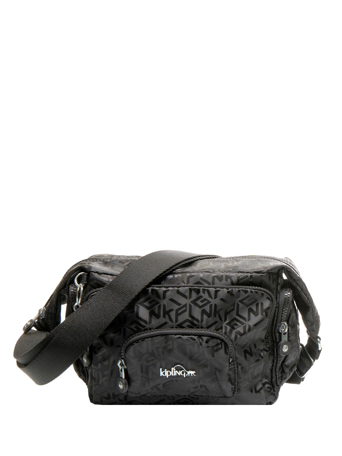 Kipling Europa S Bolso De Hombro Blanco Negro - ¡Compra A Precios De ...