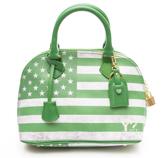 Ynot Flag Color Usa Bolso De Mano. Con Bandolera Verde - ¡Compra A ...