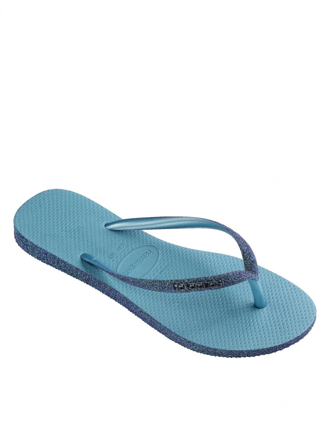 Havaianas Slim Sparkle Ii Chancletas Azul Marino - ¡Compra A Precios De ...