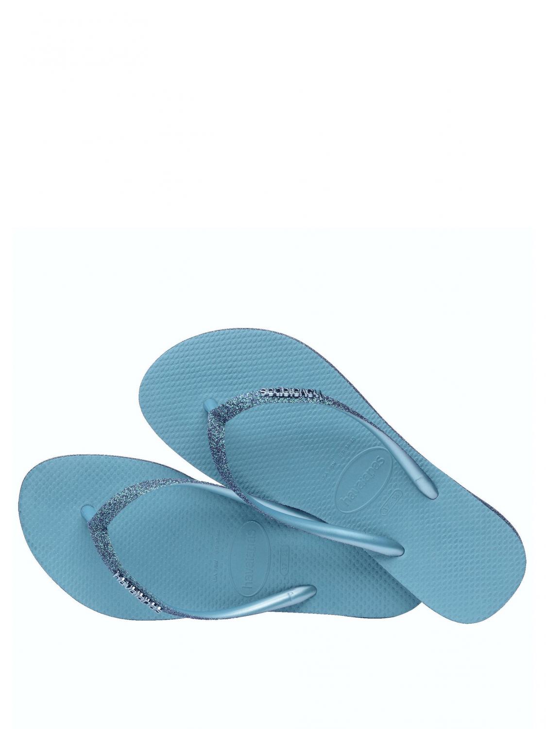 Havaianas Slim Sparkle Ii Chancletas Azul Marino - ¡Compra A Precios De ...