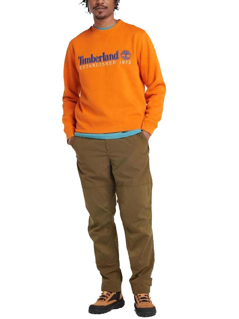 Timberland Estabilished 1973 Sudadera Con Cuello Redondo Queso Cheddar ...