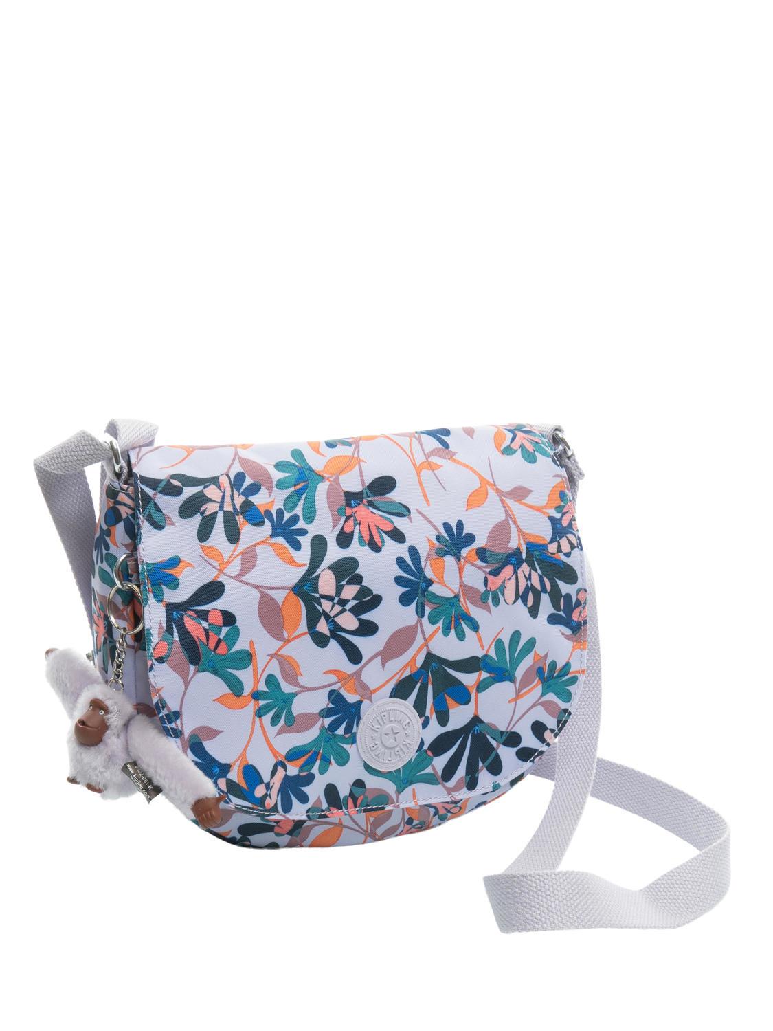 Kipling Lucasta Mini Bolso Con Solapa Para El Hombro Flores Dramáticas ...